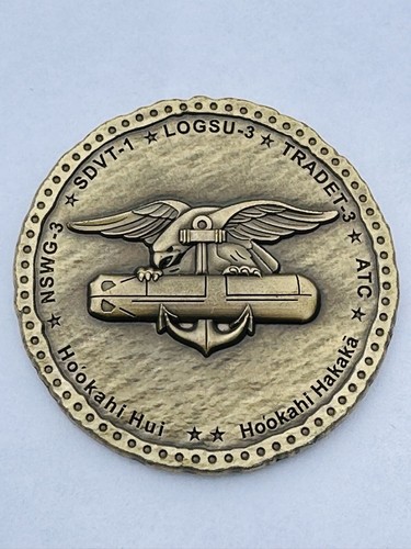 LIMITED SEAL TEAM LOGSU CHIEF COIN - Hawaii ! | eBay