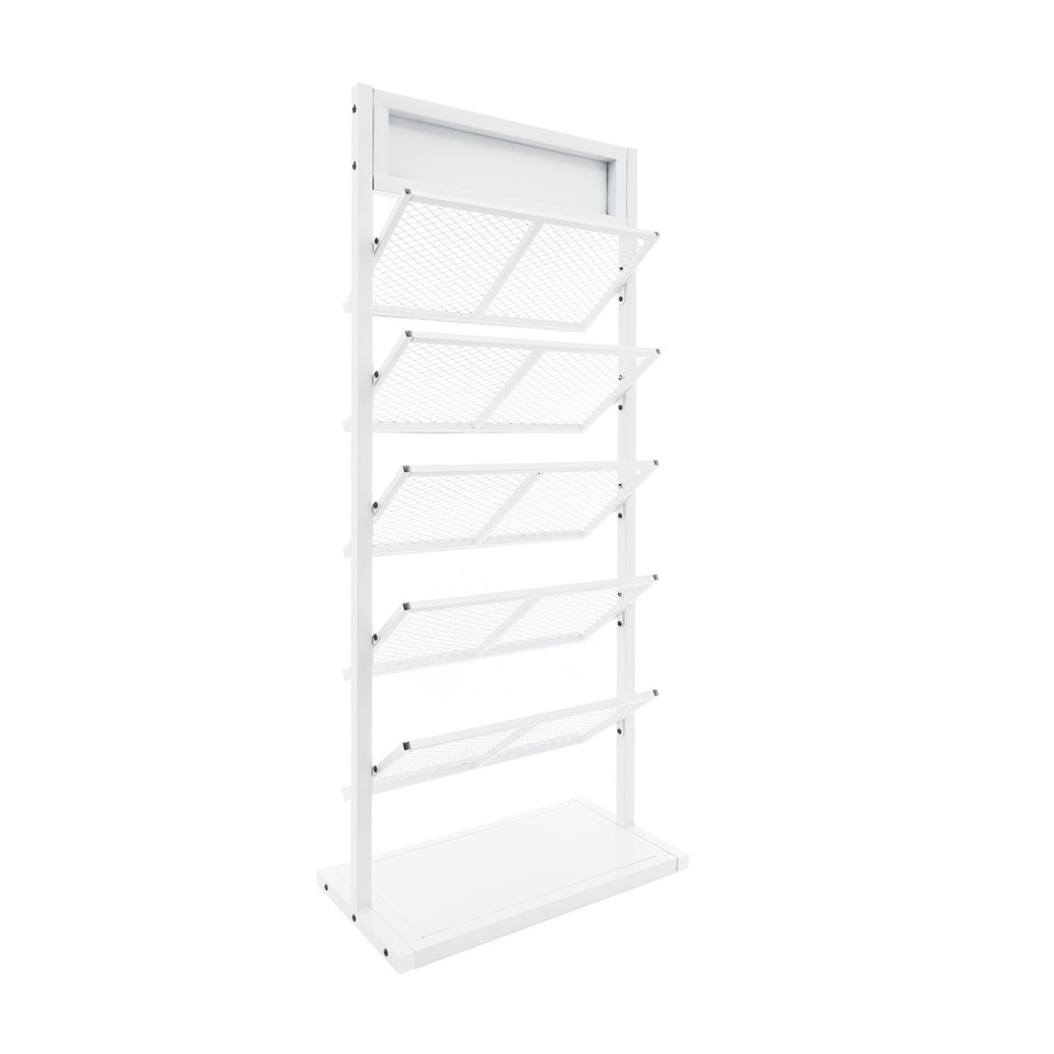 5-tier Iron Display Rack Floor Display Stand Rack Ceramic Sample ...