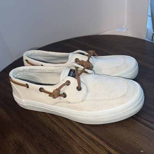 Women’s Sperry Top-sider Size 8 Wheat/ Off White Color- 2 Eyes | eBay