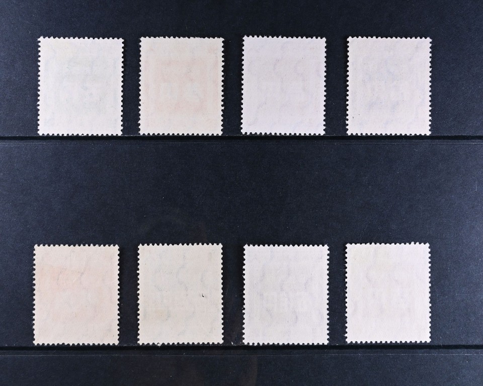 Ryukyu Islands Scott # R1-R8 Complete Set VF Used Revenue Japan Stamps ...