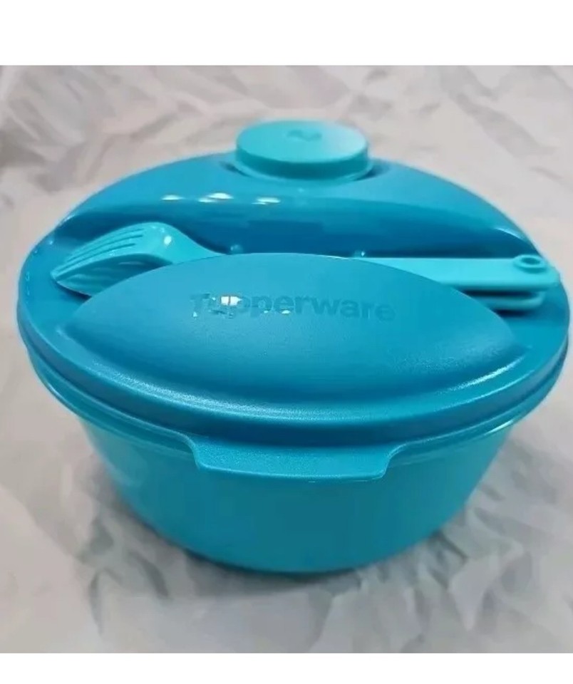 Tupperware Salad On the Go Set Caribbean Sea [New] | eBay