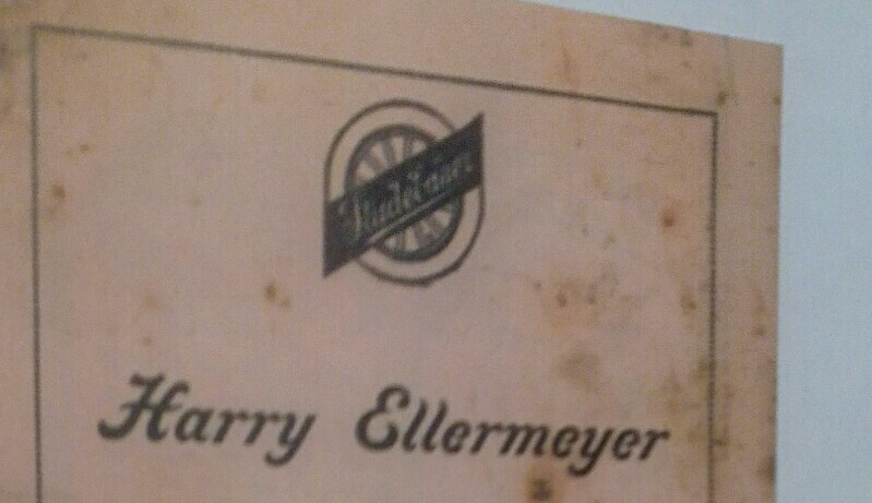 1926 Kittanning PA. Harry Ellermeyer Studebaker Auto Dealership ...