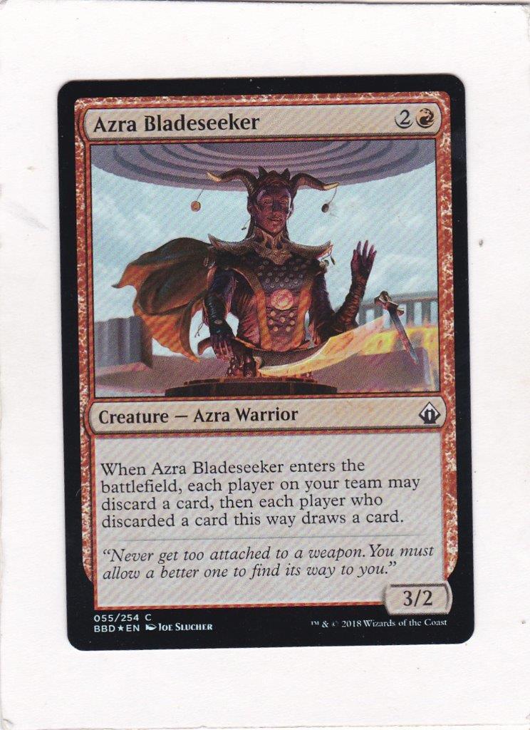Magic: MTG: Battlebond: Foil: Azra Bladeseeker | eBay
