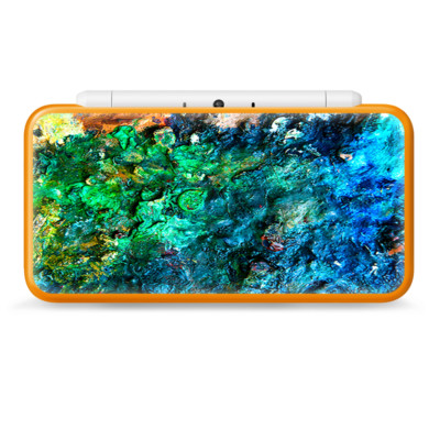 Skins Decal Wrap for Nintendo 2DS XL - stab wood oil paint | eBay