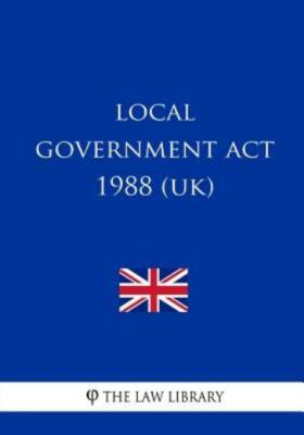 Local Government Act 1988 9781717042200| eBay
