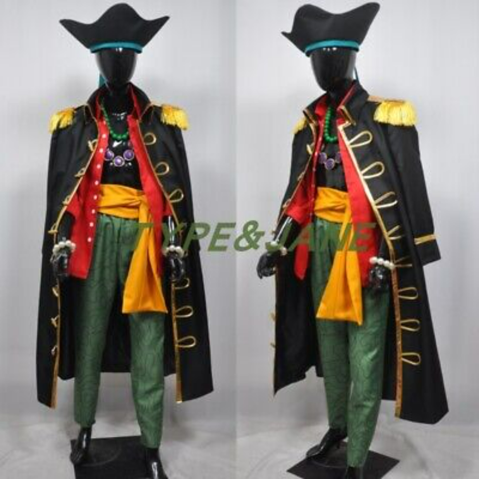 One Piece Blackbeard Marshall D Teach Cosplay Costume Cosplay Costume ...