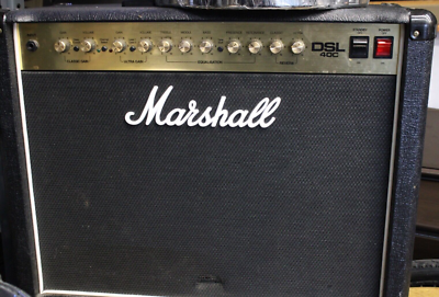 Marshall DSL40C Guitar Tube Combo Amplifier 1x12 - black / gold | eBay