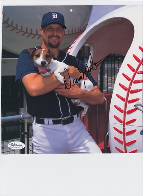 DANNY PATTERSON DETROIT TIGERS SIGNED 8.5X9 MAGAZINE PHOTO AUTO ...