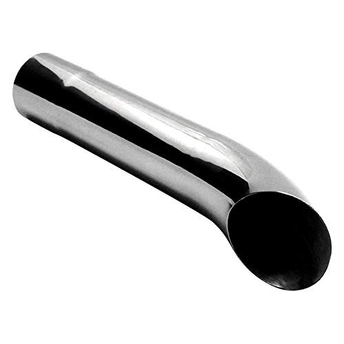 Jones Exhaust JTD214 Chrome Exhaust Tip Turn Down Style 2.5 Tip ...