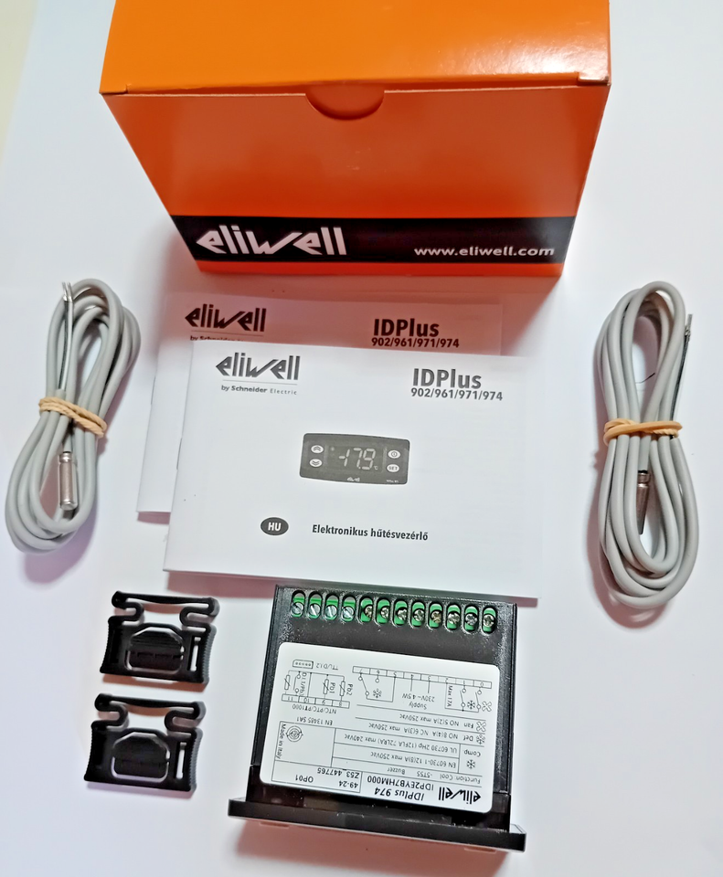 Eliwell IDPlus 974 Thermostat 230V Digital Controller - Fridge Freezer Cold room | eBay