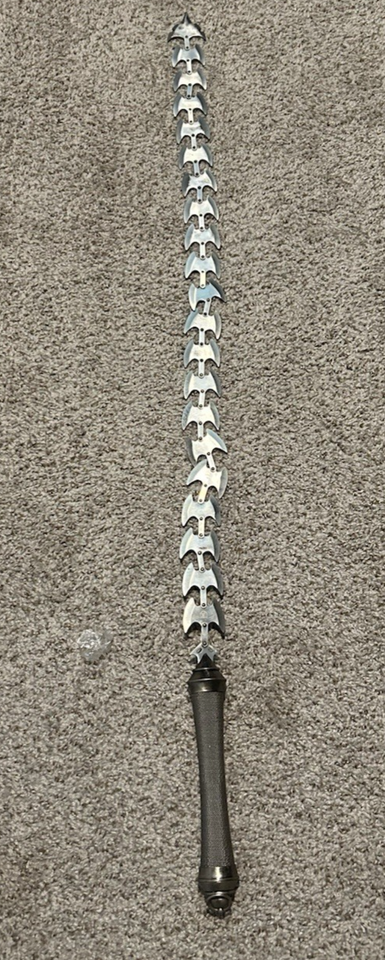 Stainless Steel Razor Scorpion Whip Weapon Collectors Item Display Item ...