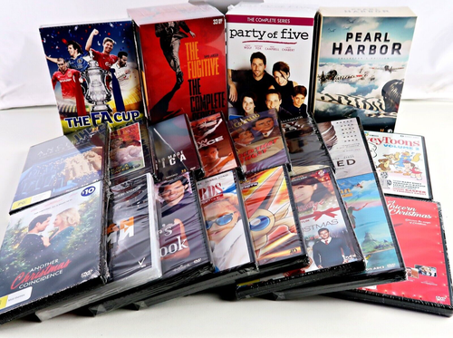 DVD Reseller Bulk Lot - 36* Brand New Sealed DVDs Sent Tracked Aus Wide ...