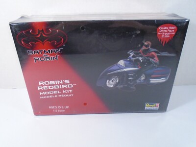 1997 REVELL--BATMAN & ROBIN--ROBIN'S REDBIRD BIKE--MODEL KIT (NEW) 1/12 ...