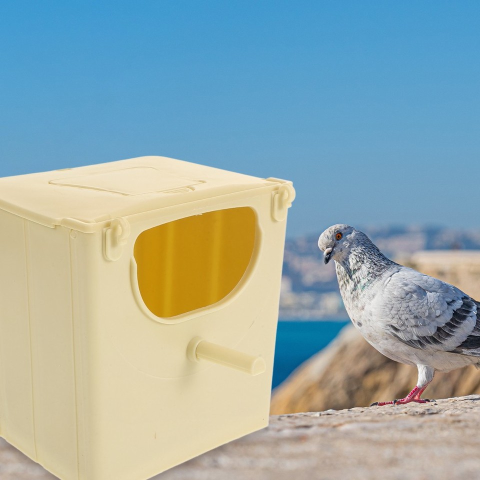 Set of 2 Hanging Hatching Box Budgie Nesting Boxes Cozy for Birds | eBay