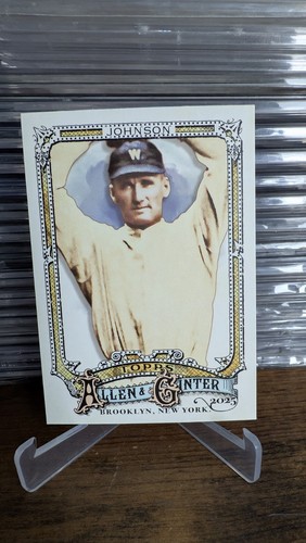 Walter Johnson 2025 Topps Allen & Ginter SP Short Print #332 | eBay