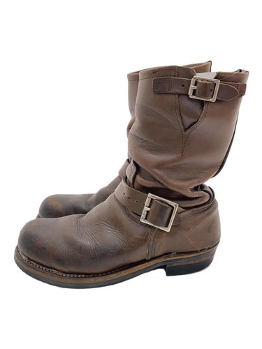 RED WING ENGINEER BOOTS Brown 9078 Used | eBay