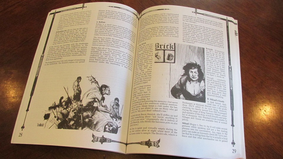 Soveriegn Stone RPG Larry ELmore free shipping Sovereign Press want d20 ...