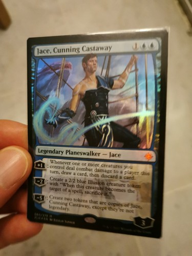 Jace Cunning Castaway FOIL - Ixalan Planeswalker -MTG | eBay