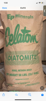 27 - 50 lb bags of Celatom Diatomaceous Earth Diatomite EP minerals 2 ...
