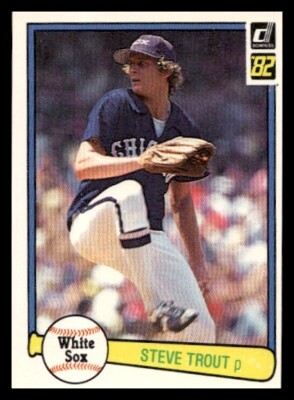 1982 Donruss #243 Steve Trout Chicago White Sox Baseball card | eBay