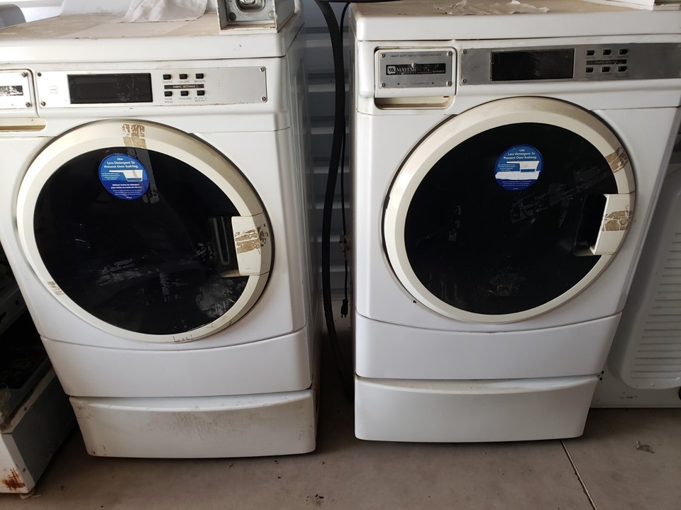 Maytag Commercial Coin OP Front Load Washer | eBay