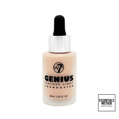 W7 Genius Feather Light Foundation Buff 30ml | eBay