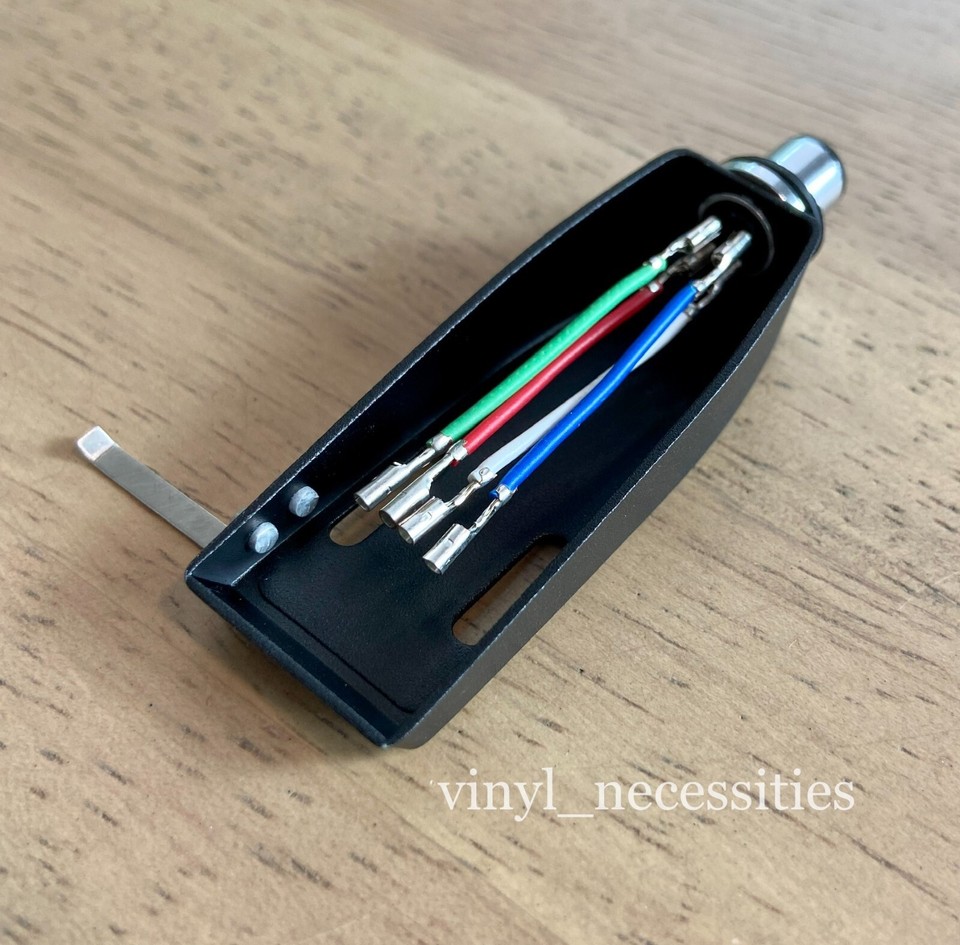 Japanese Style Black Phono Cartridge Headshell w/ OFC Silver Plated ...