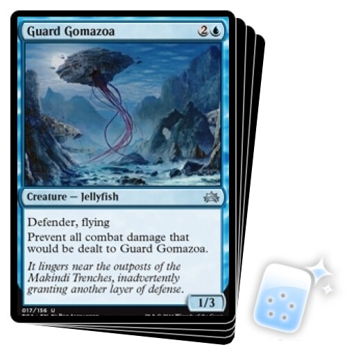 GUARD GOMAZOA X4 Planechase Anthology Magic MTG MINT CARD | eBay