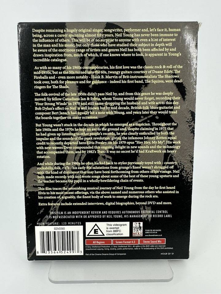 Neil Youngs Music Box: Here We Are in the Years (DVD) Neil young DVD ...