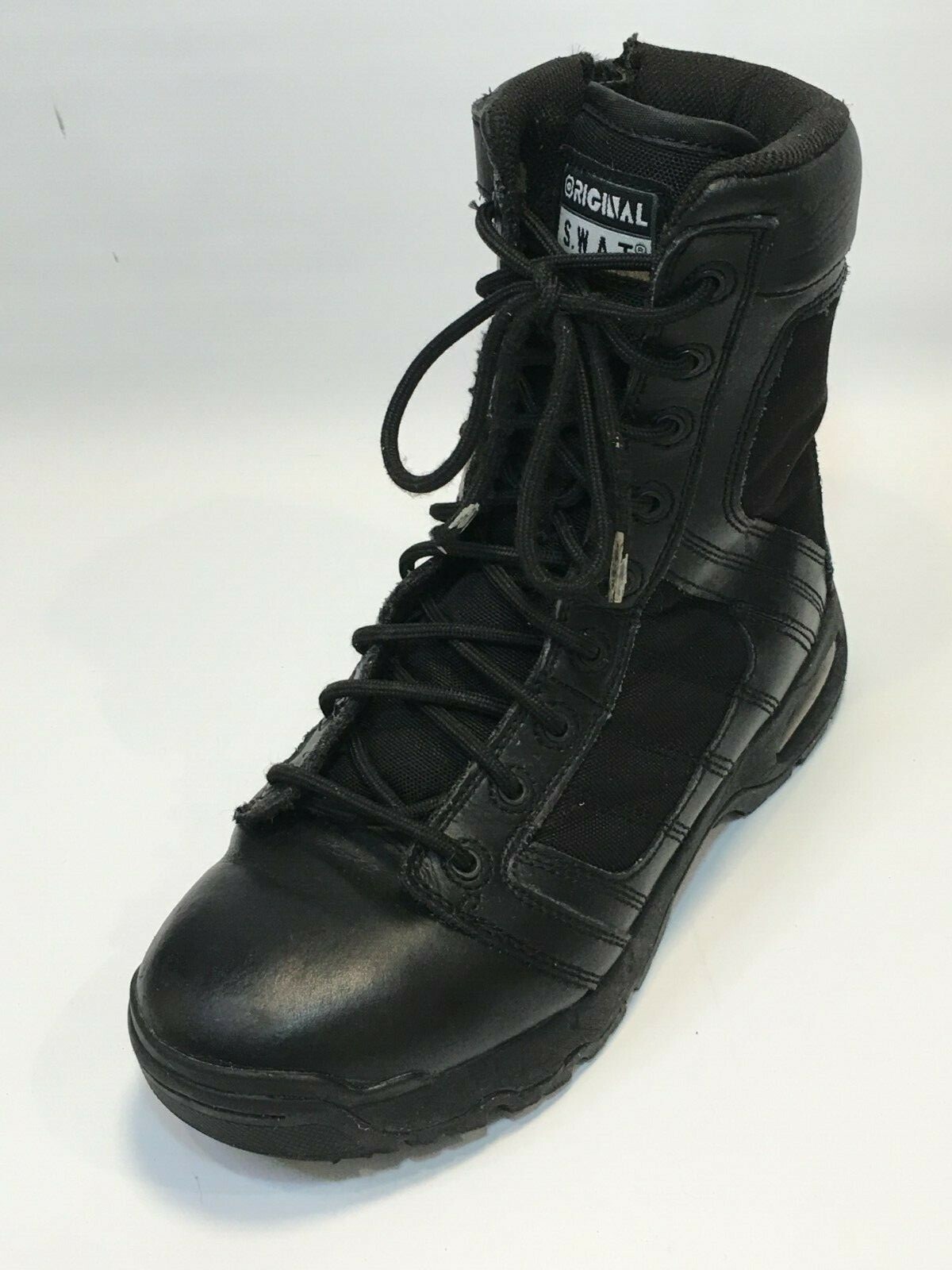 Original SWAT Men's Side-Zip Tactical Boot, Black, Si… - Gem