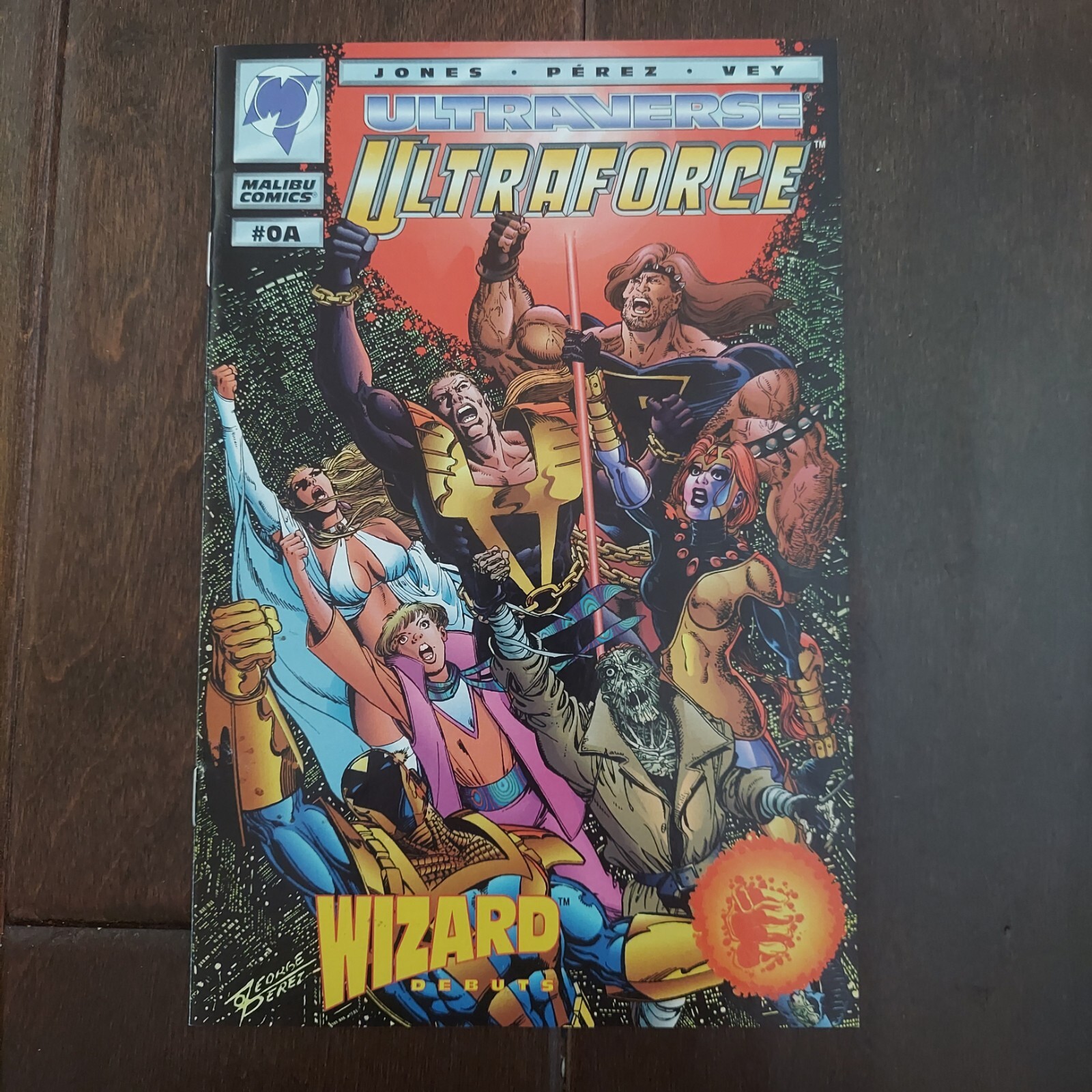 💥 Ultraverse UltraForce #0A Malibu Comics Wizard Debut 1994 | eBay
