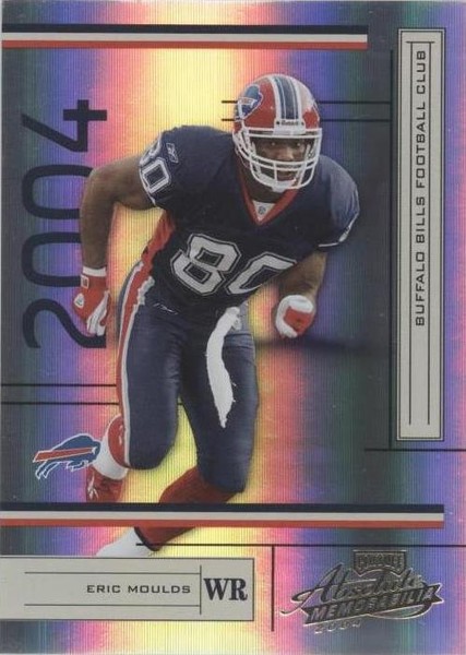 2004 Playoff Absolute Memorabilia - #14 Eric Moulds, Eric Moulds /1150 ...