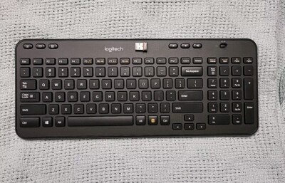 Logitech K360 (820-004554) Wireless Keyboard with Logitech Receiver | eBay