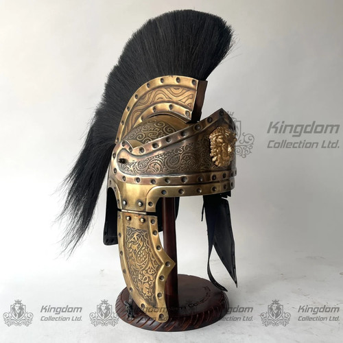 Design Engraved Medieval Roman Centurion Helmet Roman Design Engraved ...
