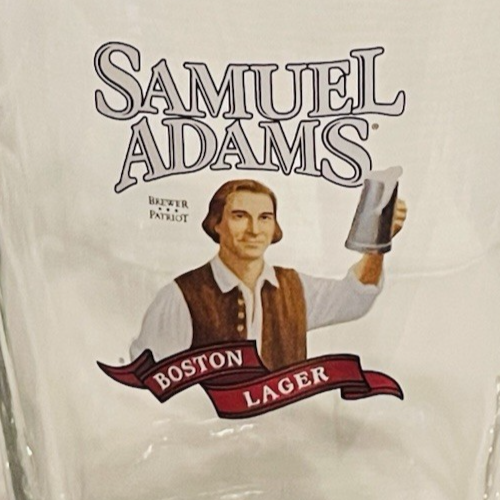 Samuel Adams Glass Beer Pitcher Boston Lager Brewery Made in USA ...