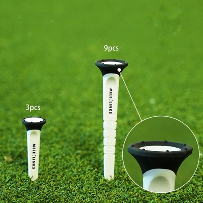 12x Golf Tee Golf Mat Tees Funny Reusable Reduce Friction Golf Ball ...