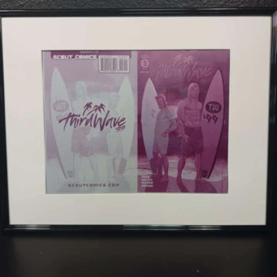 Third Wave 99 #3 - Outside Front & Back Cover Framed - PRESSWORKS ...