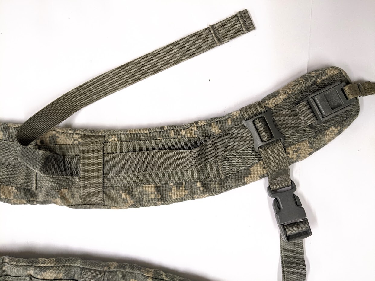 US Military MOLLE II Enhanced Shoulder Straps NO TOP BUCKLES & NO ...
