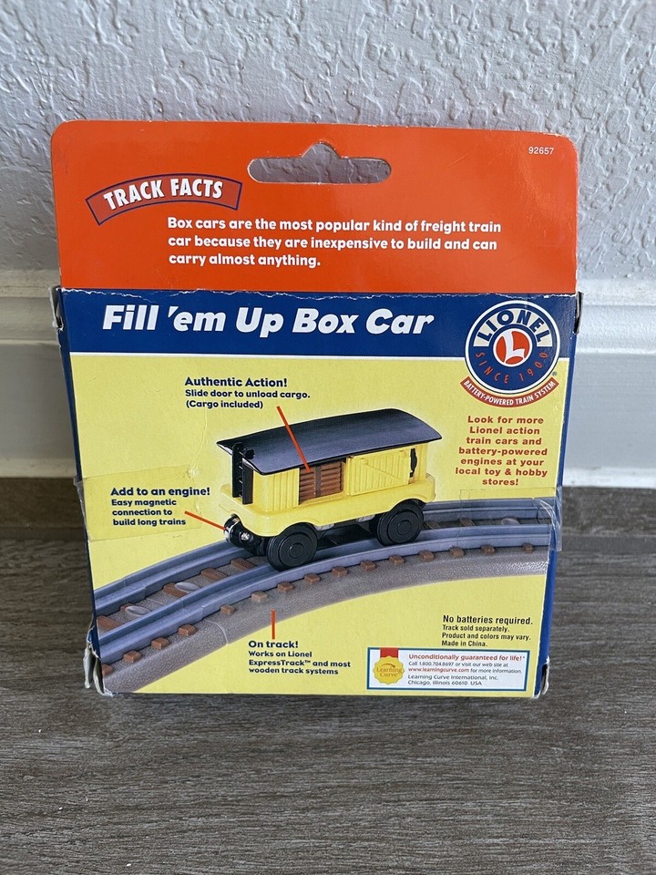 2001 Lionel Fill'em Up Box Car 92657 | works w/ Thomas & Friends and ...