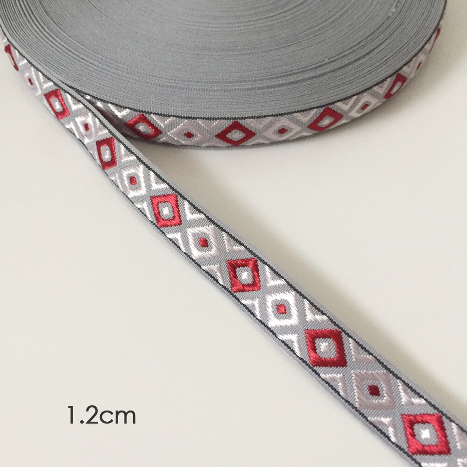 Jacquard Trim Braid or Embroidered Ribbon Craft Sewing Retro Boho ...