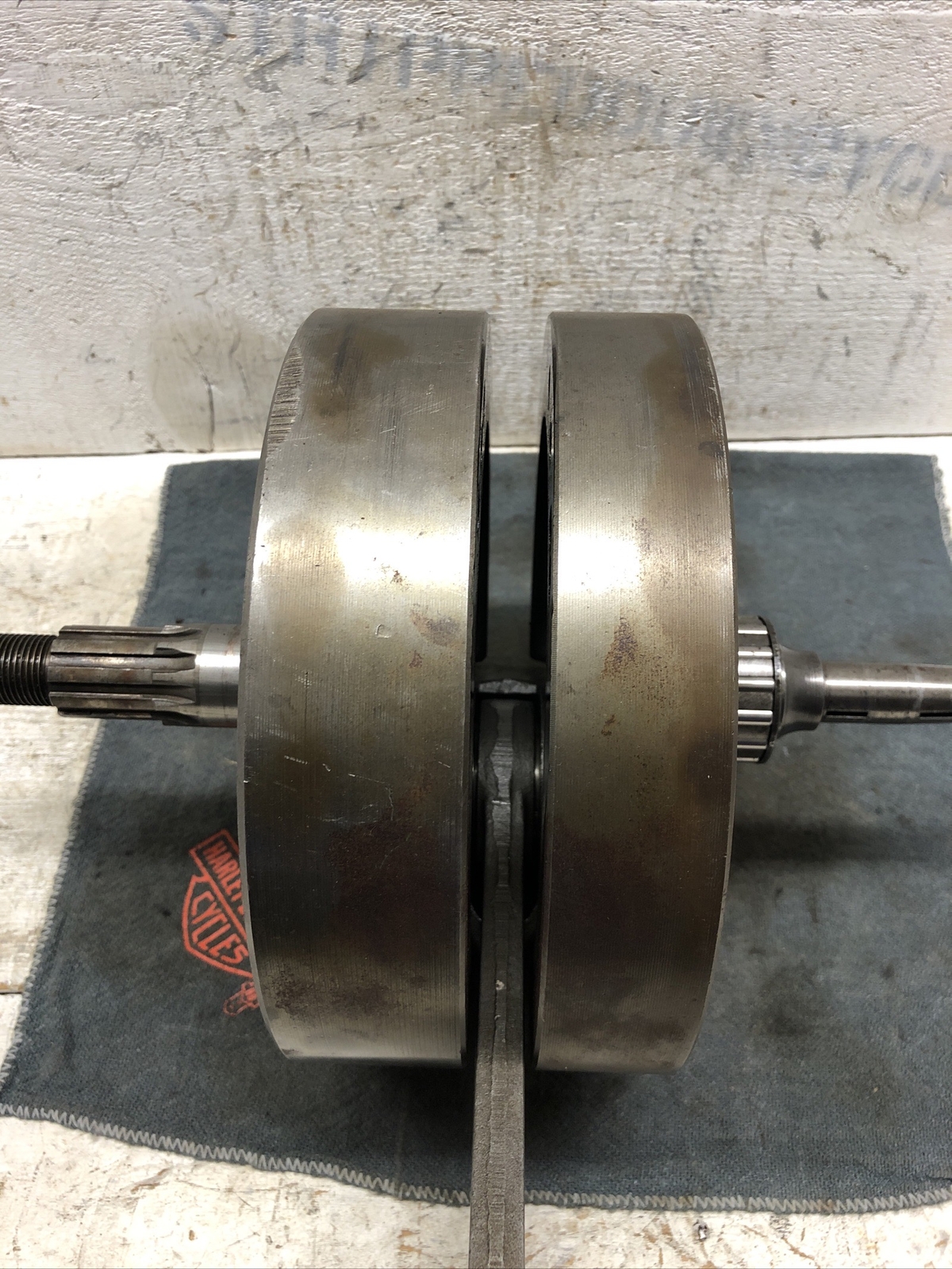 Harley Shovelhead Flywheels Crankshaft OEM XA Connecting Rods 74" | eBay