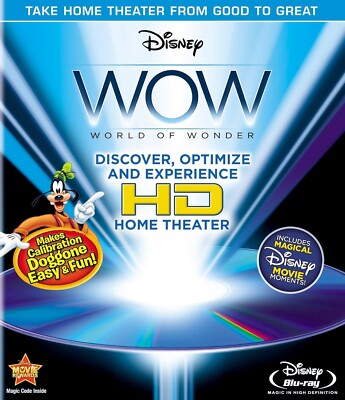 Disney WOW: World of Wonder (Blu-ray, 2010) NEW Factory Sealed (Loose ...