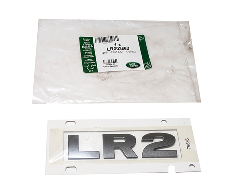 LAND ROVER FREELANDER 2 L359 Rear Name Plate Decal LR003860 NEW GENUINE ...