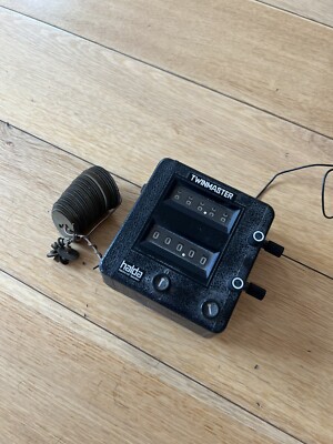 HALDA TWINMASTER,PLASTIC CASE, CLASSIC RALLY TRIPMETER, RALLY ...