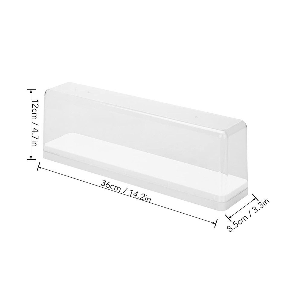 Acrylic Display Case, Dust Proof Figure Collection Box with Transparent ...