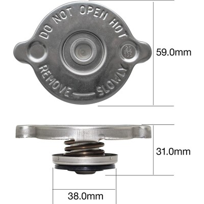 Tridon Non Recovery Radiator Cap CN1390 | eBay Australia