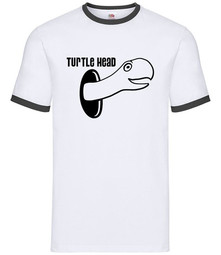 Turtle Head - Mens Ringer - Funny Poo Poop Turd Turtlehead Retro | eBay
