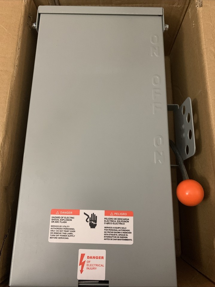 Upgraded 100 Amp Manual Transfer Switch 120/240-Volt Generator Transfer ...