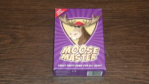 NIB 2021 Moose Master Card Game Crazy Party Game For All Ages By Boomer ...