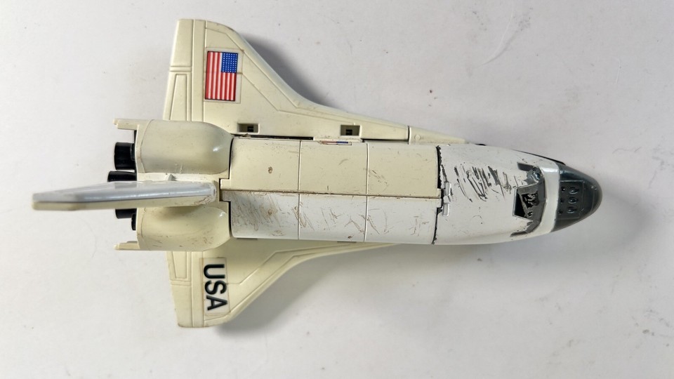 Vintage 1985 Bandai Super Gobots SPAY-C NASA Space Shuttle Transformer ...